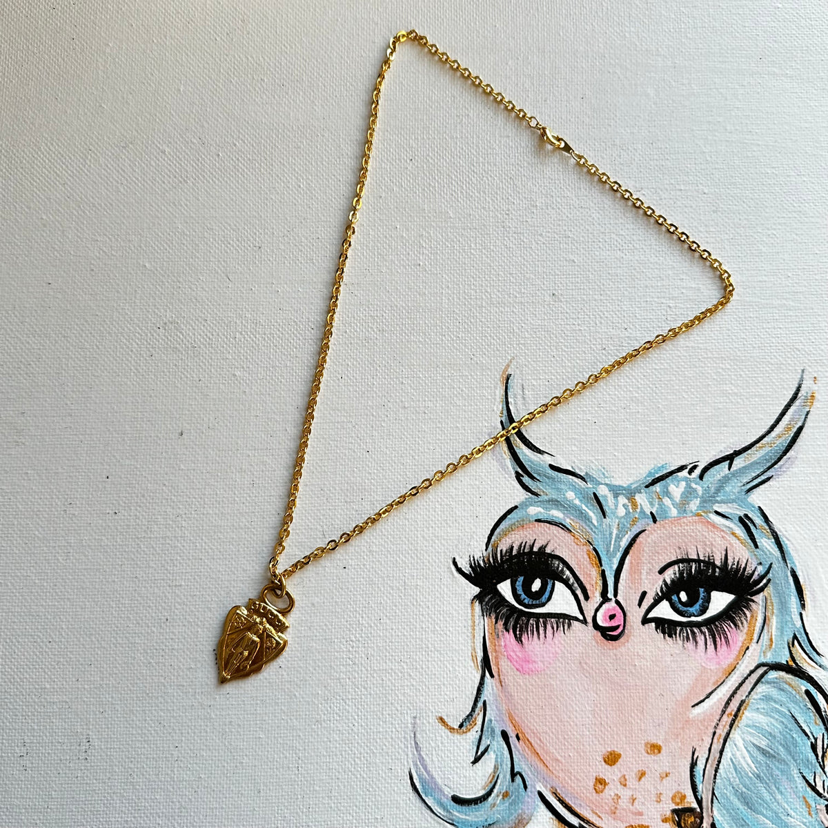 Gucci GG Zipper Pull on Gold-Filled Link Necklace – Beauty Bird Vintage