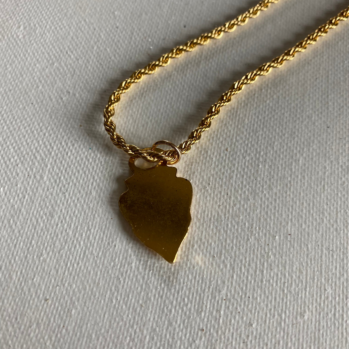 GG Zipper Pull Gold-Filled Rope Chain Necklace – Beauty Bird Vintage