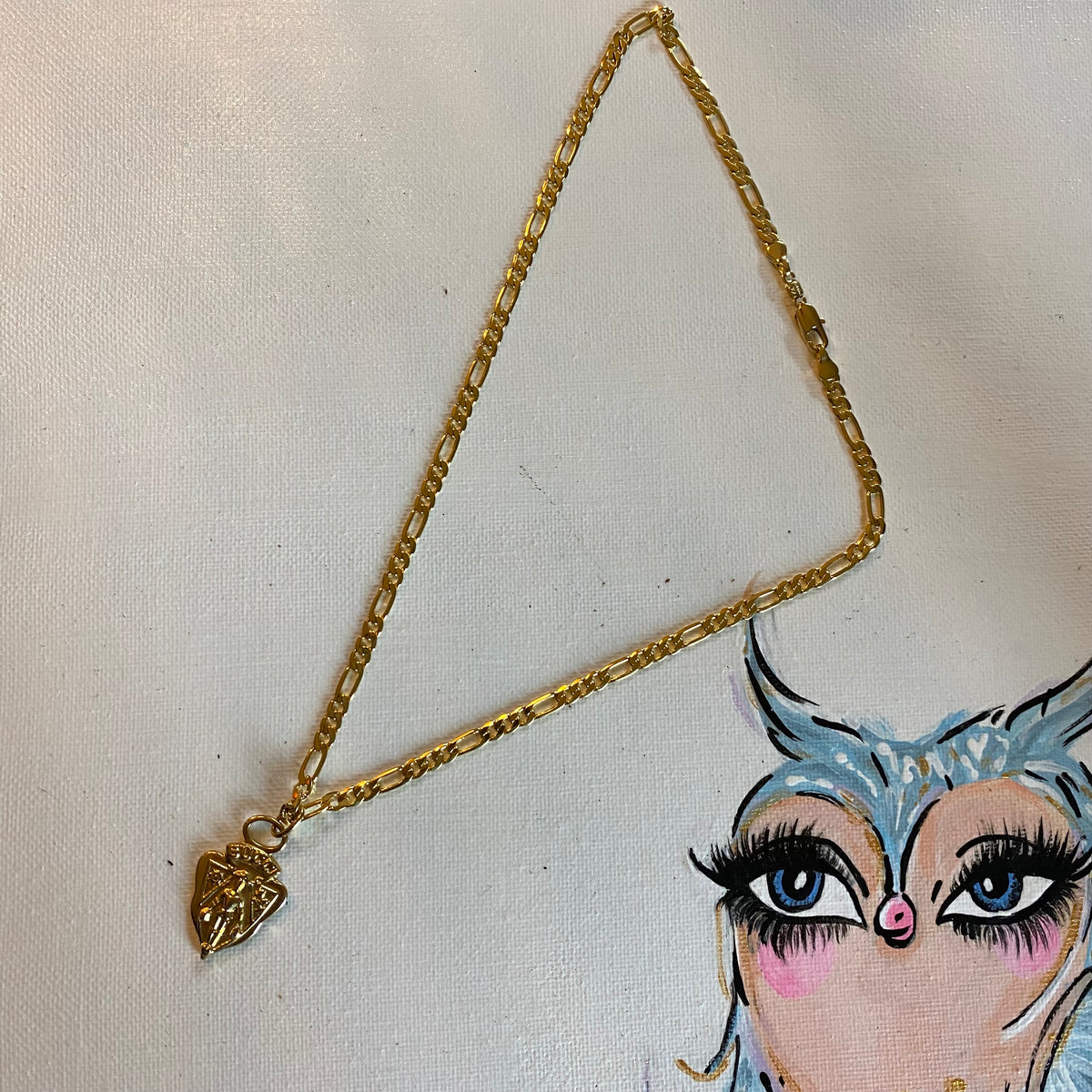 GG Zipper Pull Gold-Filled Herringbone Necklace – Beauty Bird Vintage